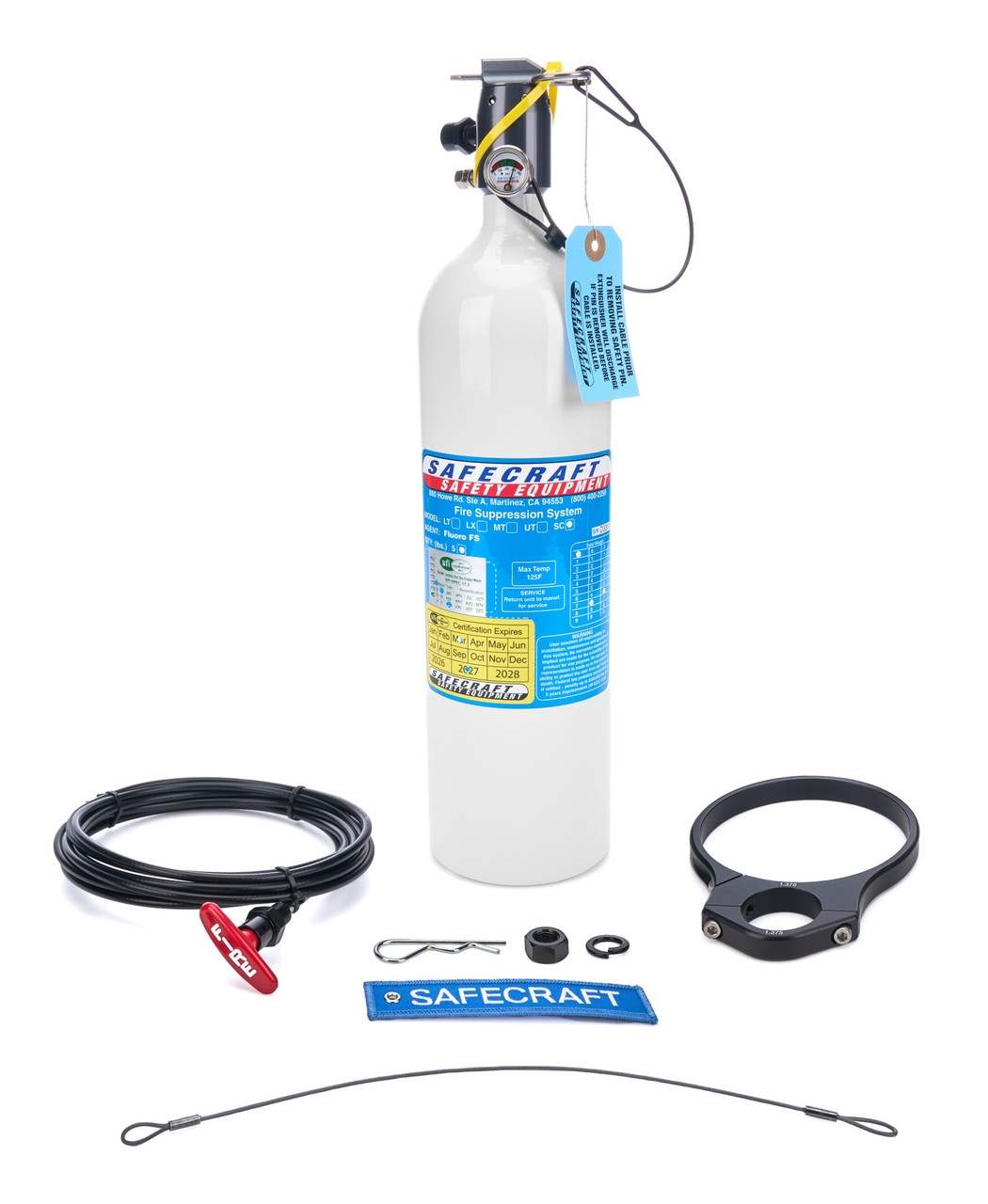 Fire Suppression System 5lb Sprint W/Clamps | Polk Brothers Racing ...